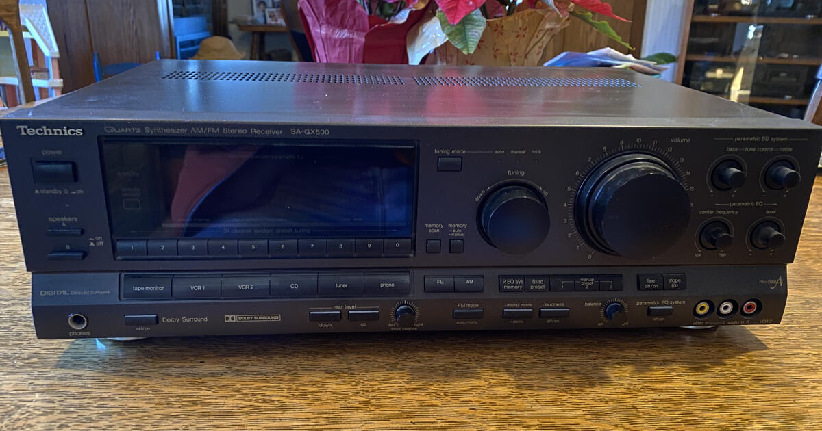 Tehnics SA GX500 stereo receiver for $25 in Minneapolis, MN | For Sale ...