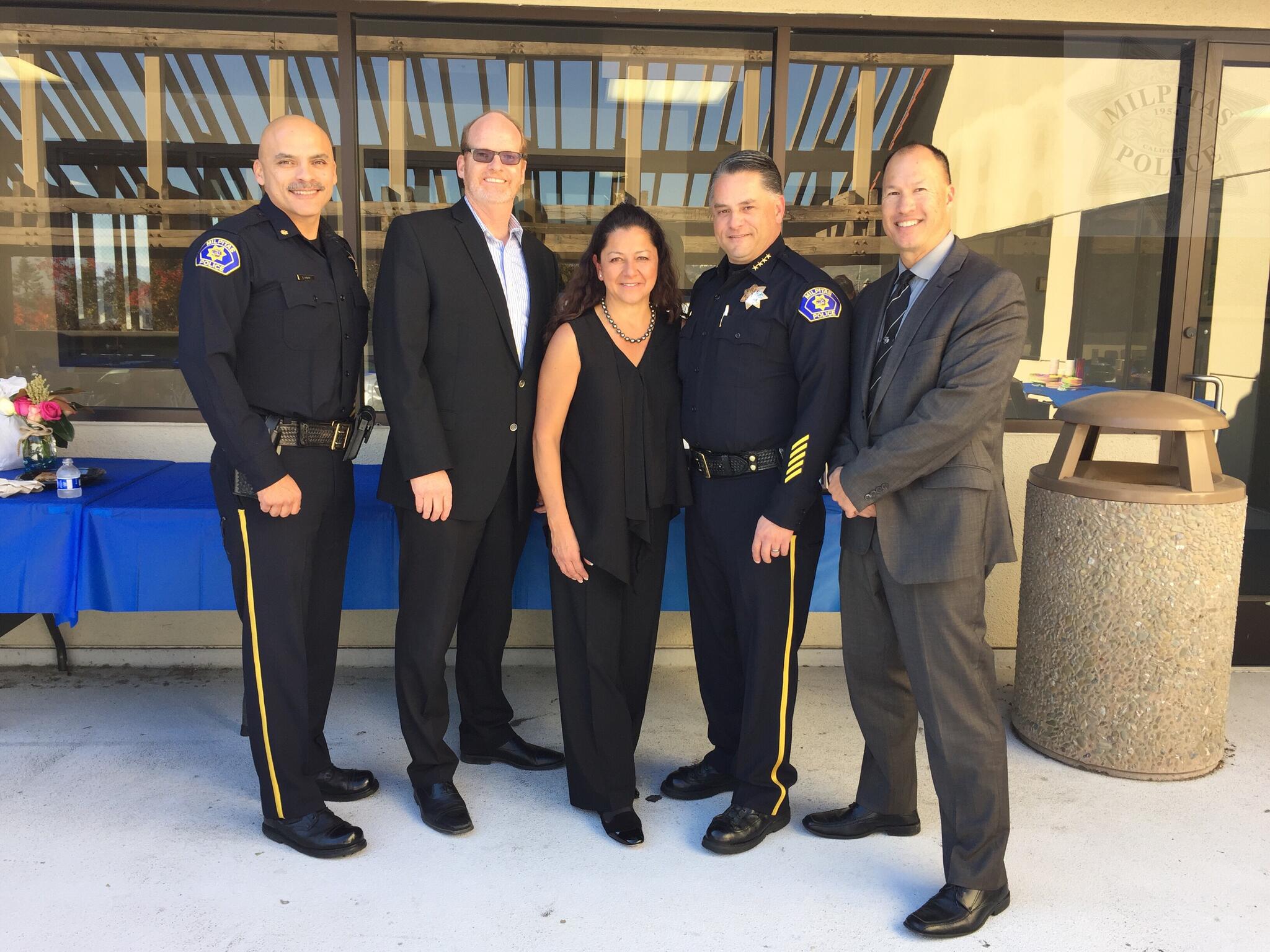 27 Year veteran of the Milpitas Police Department retires (Milpitas ...