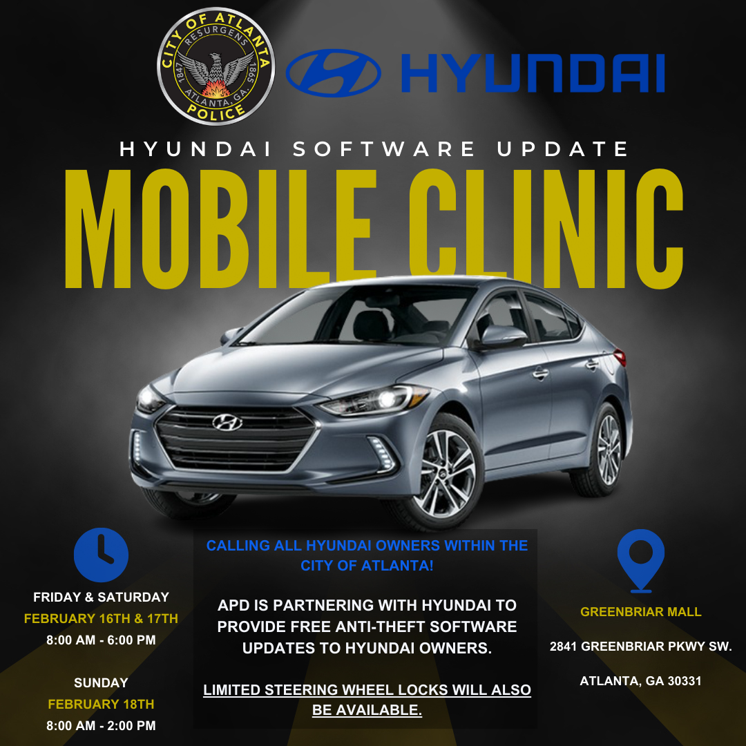 Hyundai Partners with APD to Bring Mobile Clinic to Zone 4 (Atlanta ...