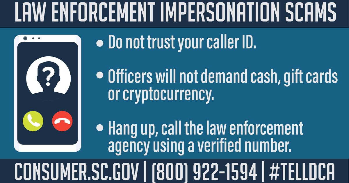 A scam alert regarding recent law enforcement impersonators. — Nextdoor
