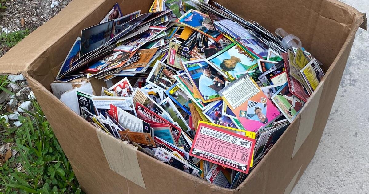 Do you have Boxes of Common Trading Cards for Free in Palm Beach ...