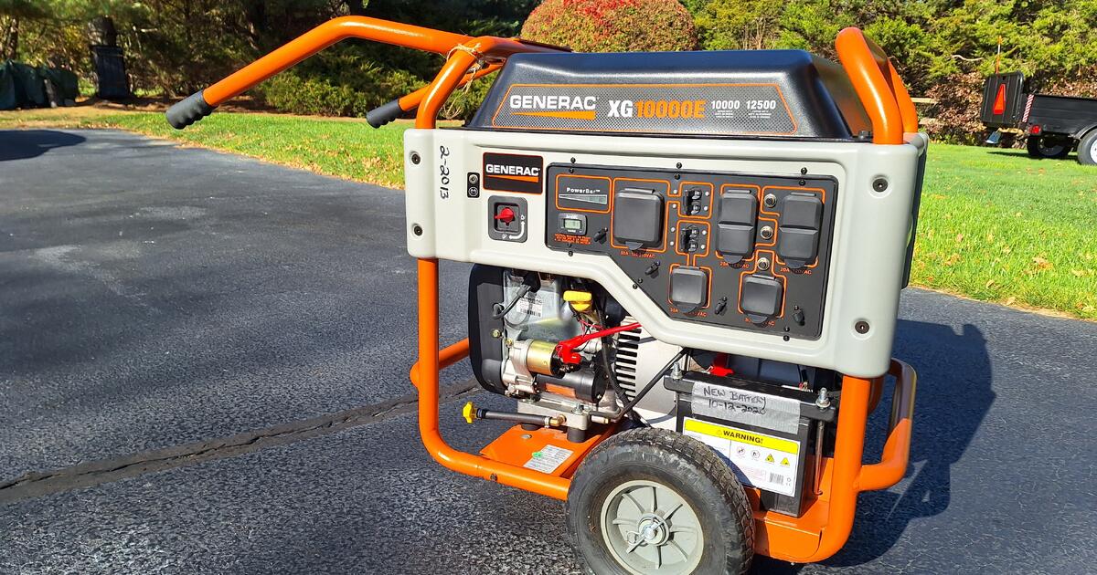 Generac XG10000E Generator for $1200 in Wakefield, RI | For Sale & Free ...