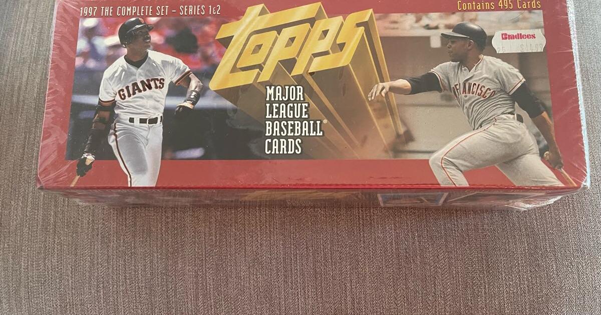 Topps 1997 MLB Baseball Cards Set for $50 in West Nyack, NY | For Sale ...