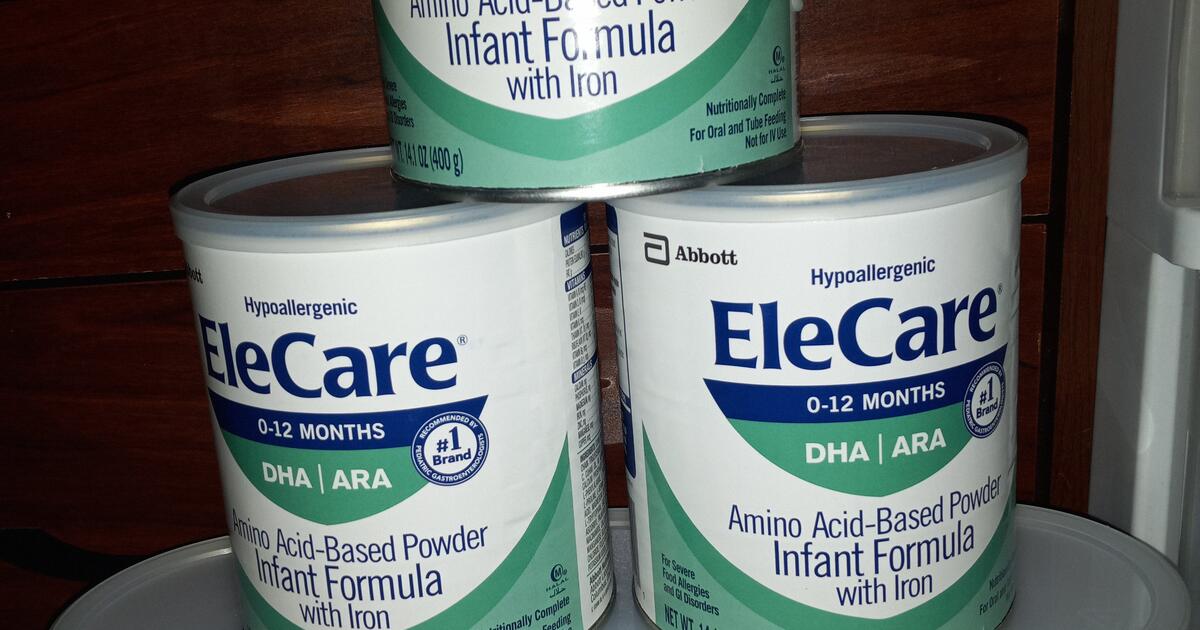Elecare baby formula for $25 in Windcrest, TX | Finds — Nextdoor