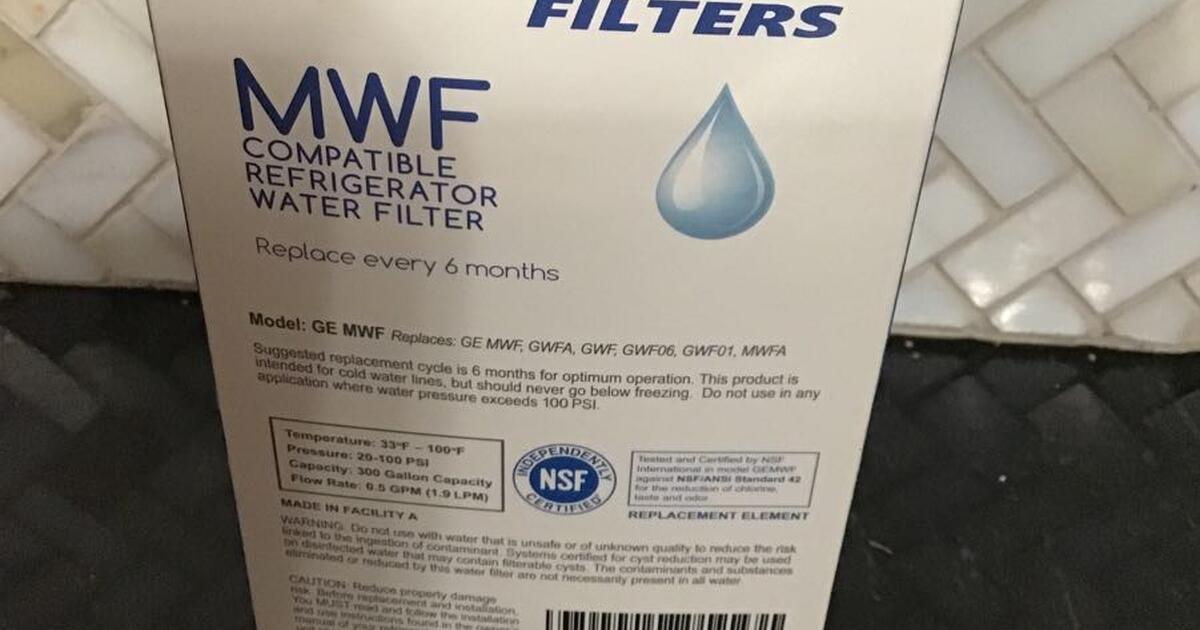 Top Quality Filters MWF compatible Refrigerator water filter for $10 in ...
