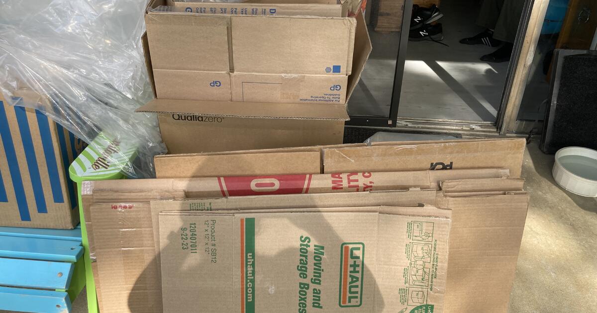 Free Moving boxes & packaging mayerial for Free in Chesterfield, MO | For Sale & Free — Nextdoor