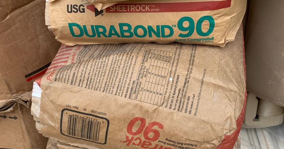 Durabond 90 Joint Compound for $5 in Spring Branch, TX | For Sale ...