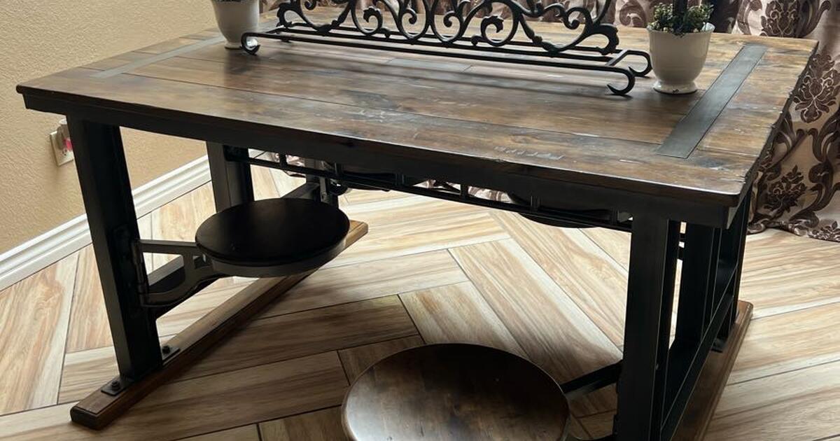 Beautiful World Market Table! Had it for a few years, no scratches in ...