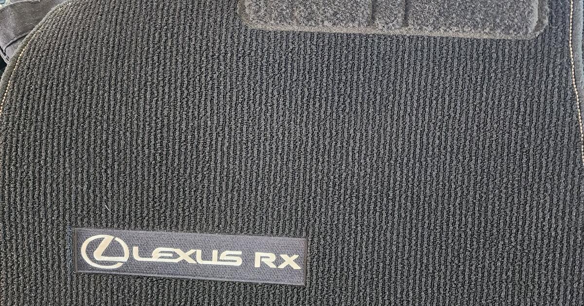 Full set of Genuine Lexus Floor Mats (Black) they fit 2016 Lexus RX350 ...