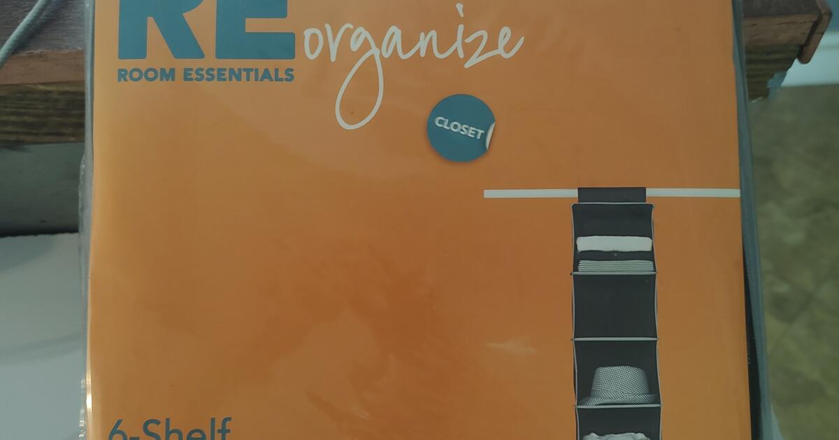 Closet Organizer 6 shelf Re Organize Room Essentials for $12 in Lake ...