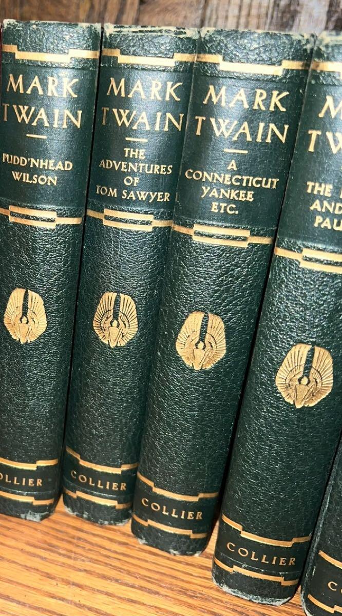 MARK TWAIN Book Set 6 Collier Authorized Edition Illustrated ...
