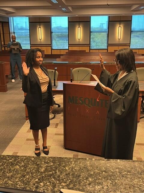 The City’s newest prosecutor, Annie Taylor, passed the Texas Bar Exam ...