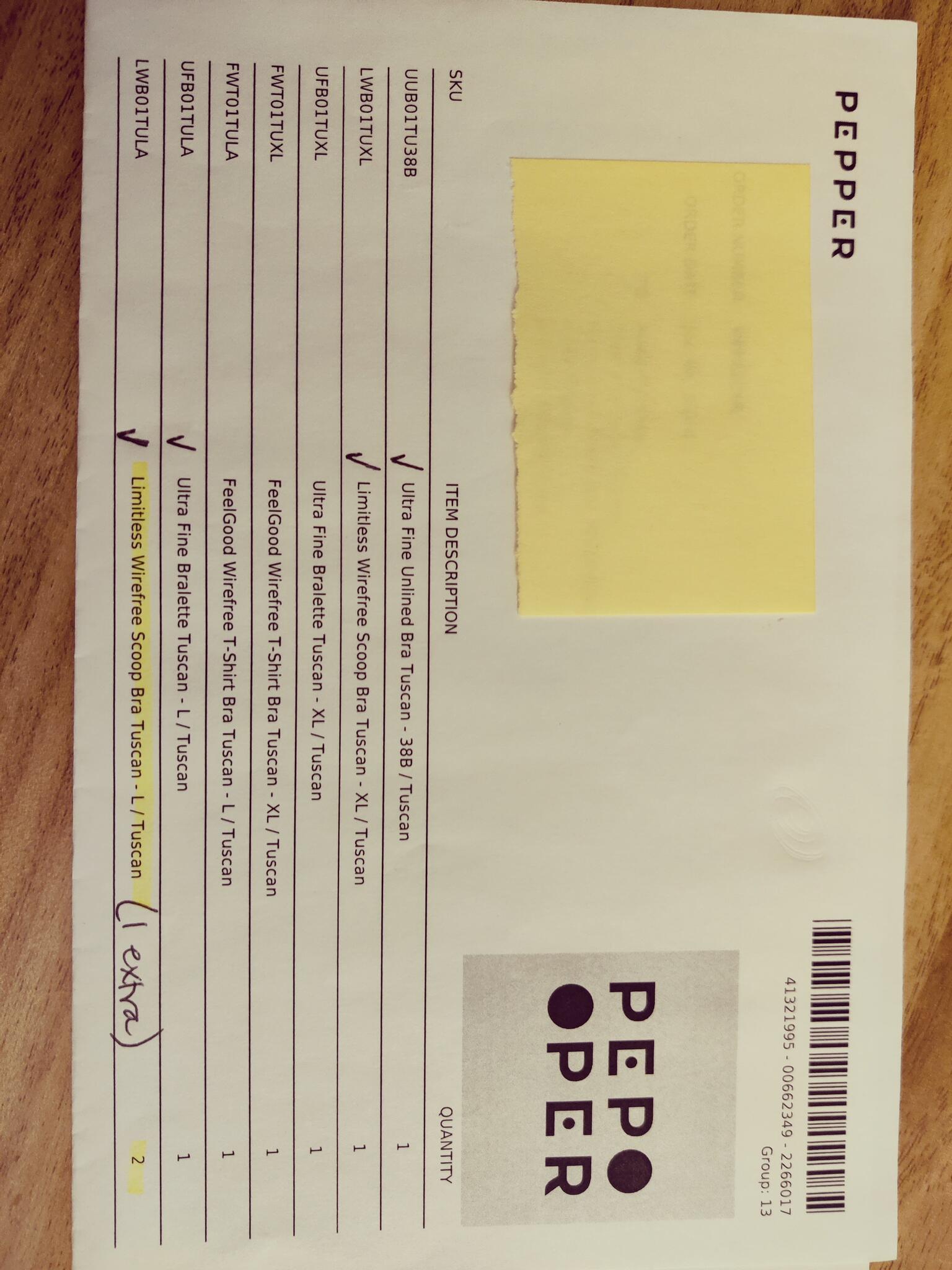 Wear Pepper Bras-NEW! for $10 in St. Louis Park, MN | For Sale & Free ...