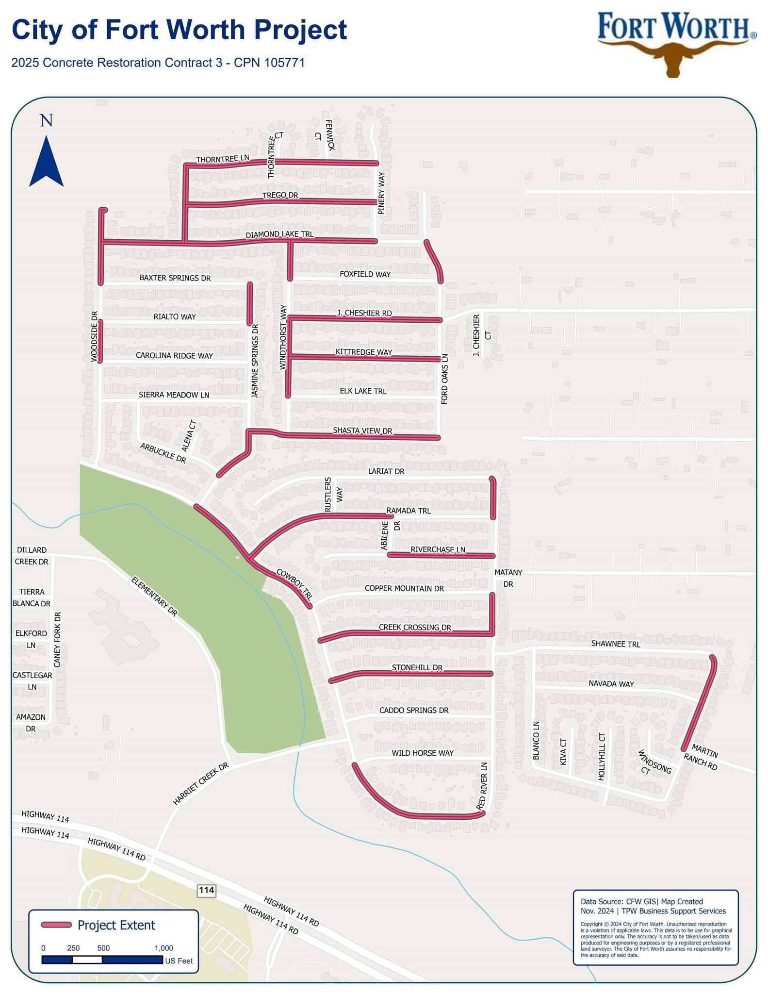 CFW: Harriet Creek Ranch Street Project Capital Improvement Project ...