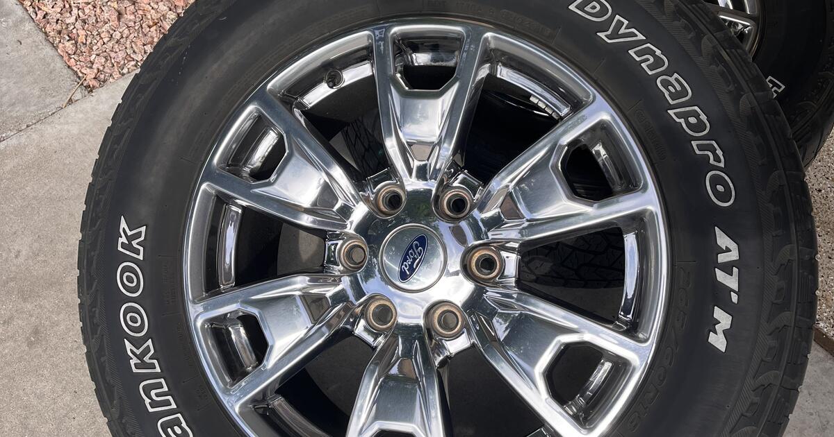 Chrome rims and tires 2019 Ford Ranger for $400 in Mesa, AZ | Finds ...