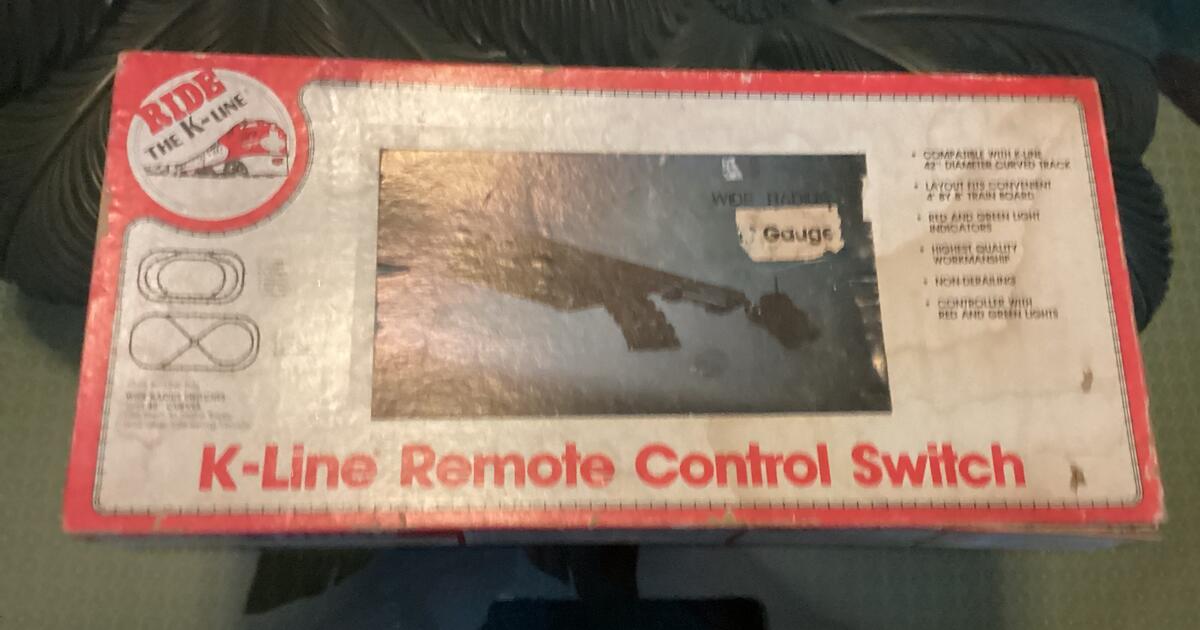 K-Line remote control switch (Lionel O-Guage ) for $25 in Millsboro, DE ...