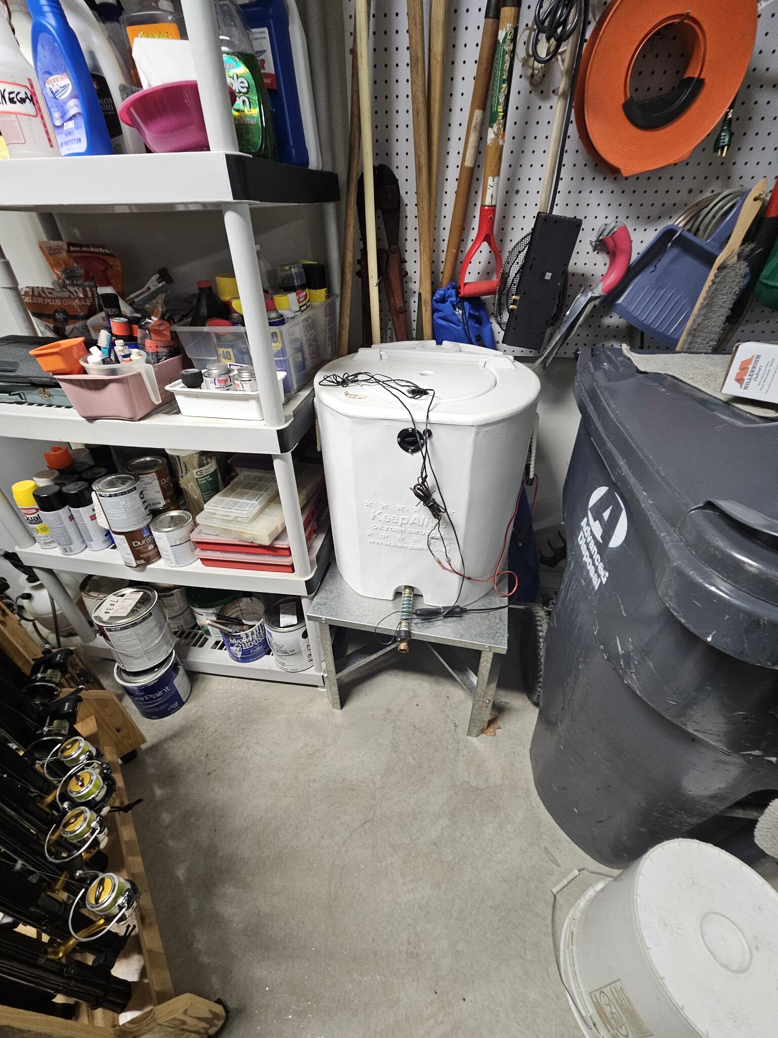 Keep Alive Bait Tank and Stand for $260 in Greensboro, GA | For Sale ...