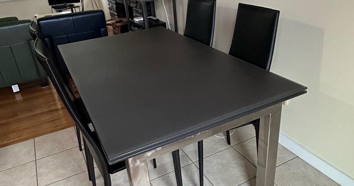 Kasala Glass and Metal Dining Table for Free in Bremerton, WA | For ...