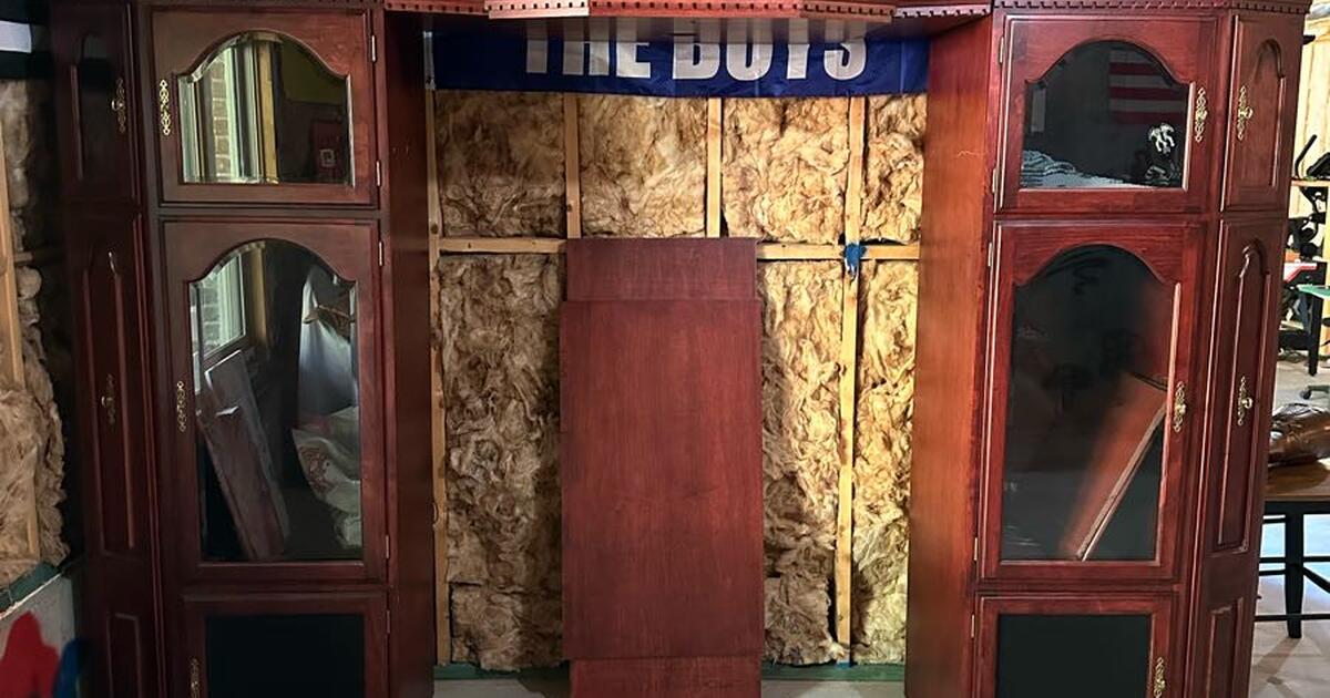 Entertainment center/Bed surround/Backboard for $170 in Atlanta, GA ...