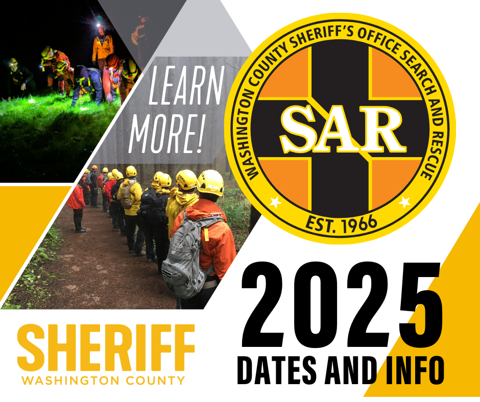 Did you know the Sheriff's Office offers a Search and Rescue (SAR) program that teaches young ...