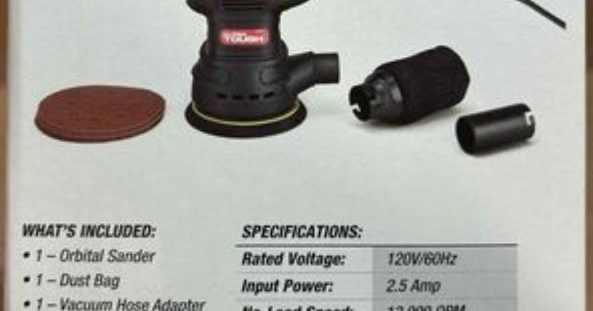 - Hyper Tough Corded Orbital Sander for $20 in Montrose, CO | For Sale ...