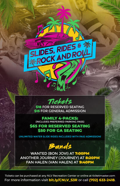 Slides, Rides & Rock and Roll at Craig Ranch Regional Park (Clark ...