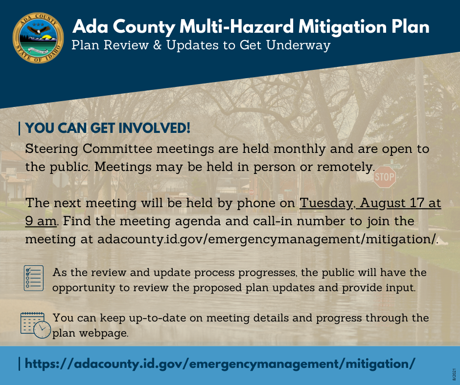 Ada County Multi-Hazard Mitigation Plan (Ada County Emergency ...