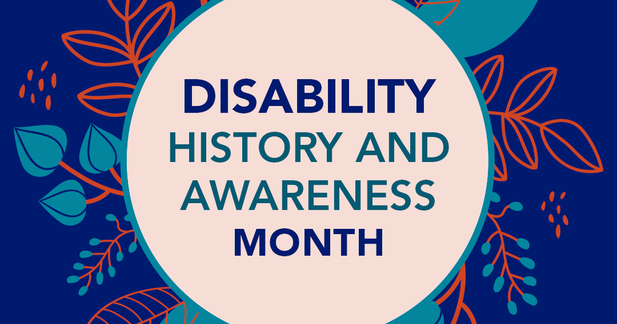 October is Disability History and Awareness Month in Virginia. — Nextdoor