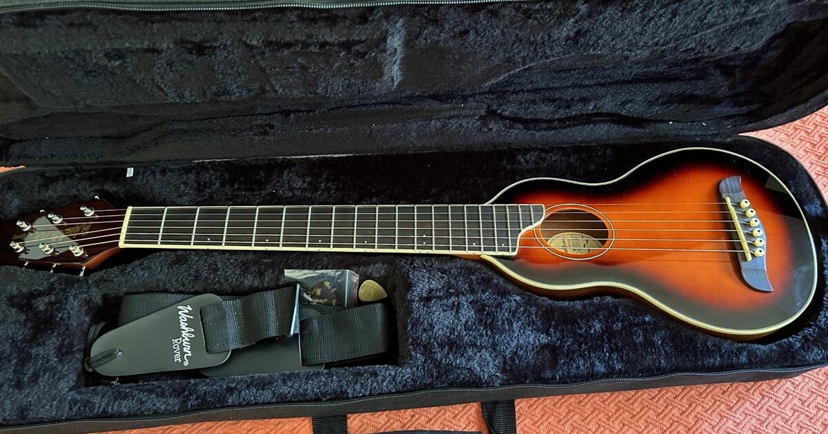 20% OFF -- Washburn Rover RO10TSB acoustic travel guitar for $160 in ...