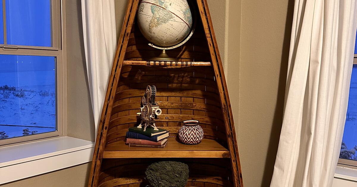 Vintage Wooden Canoe Bookshelf for $750 in Colorado Springs, CO | For ...