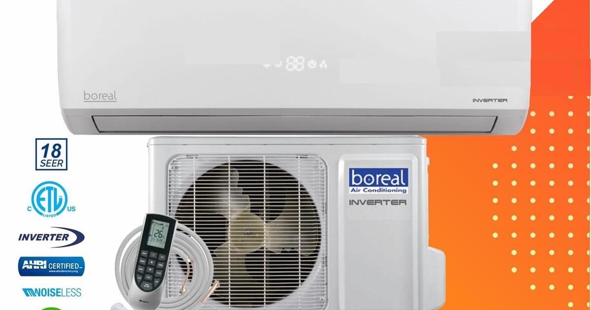Boreal 1 Ton Mini Split AC with full Install package Under $2000 ...