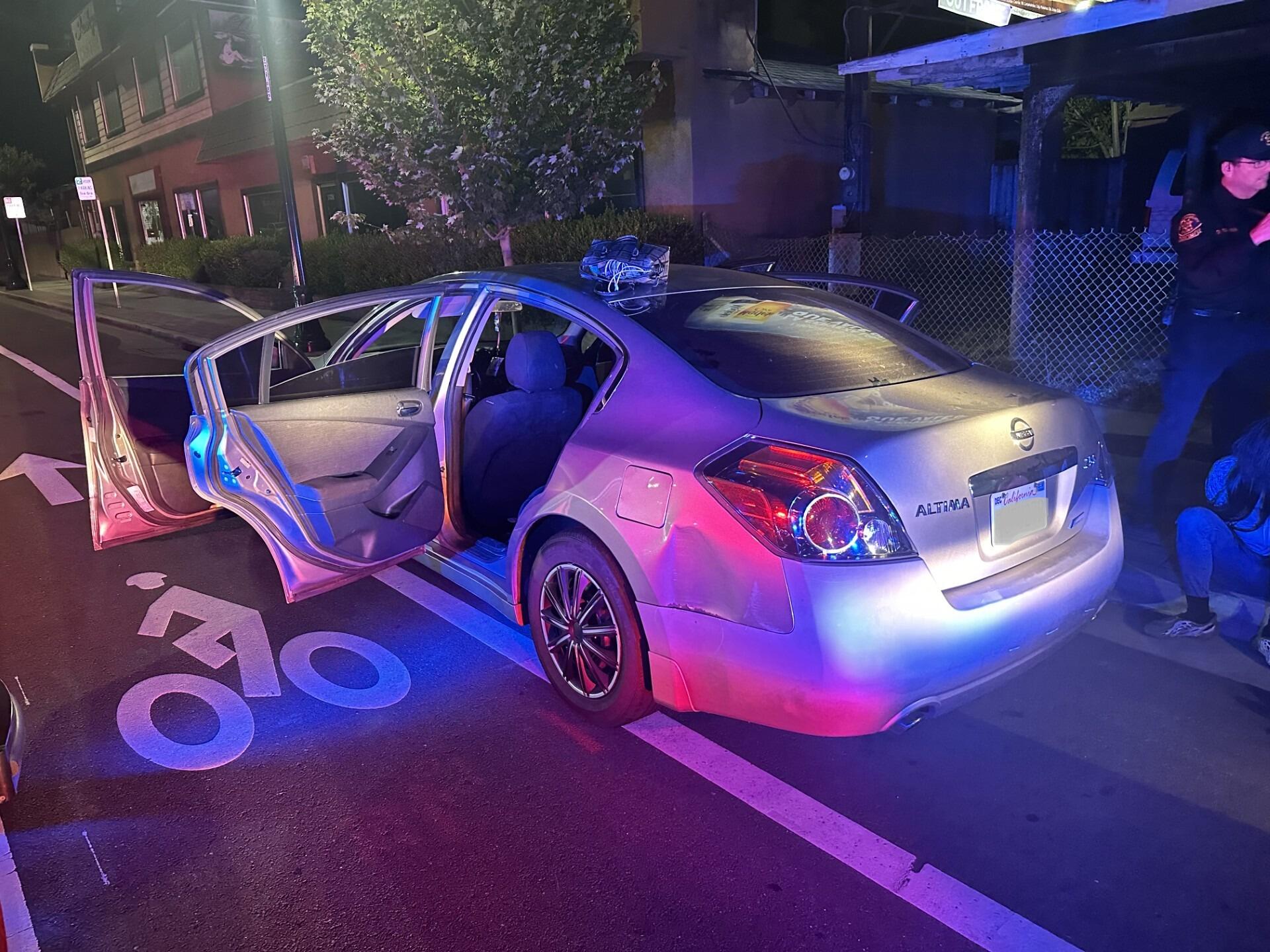 Earlier this month, officers conducted a traffic stop for unsafe speed ...