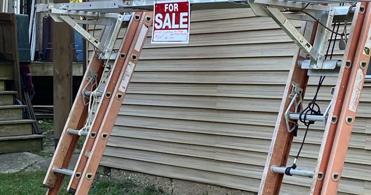 Extension Ladders, ladder racks, plank, pads for top of ladders! All ...
