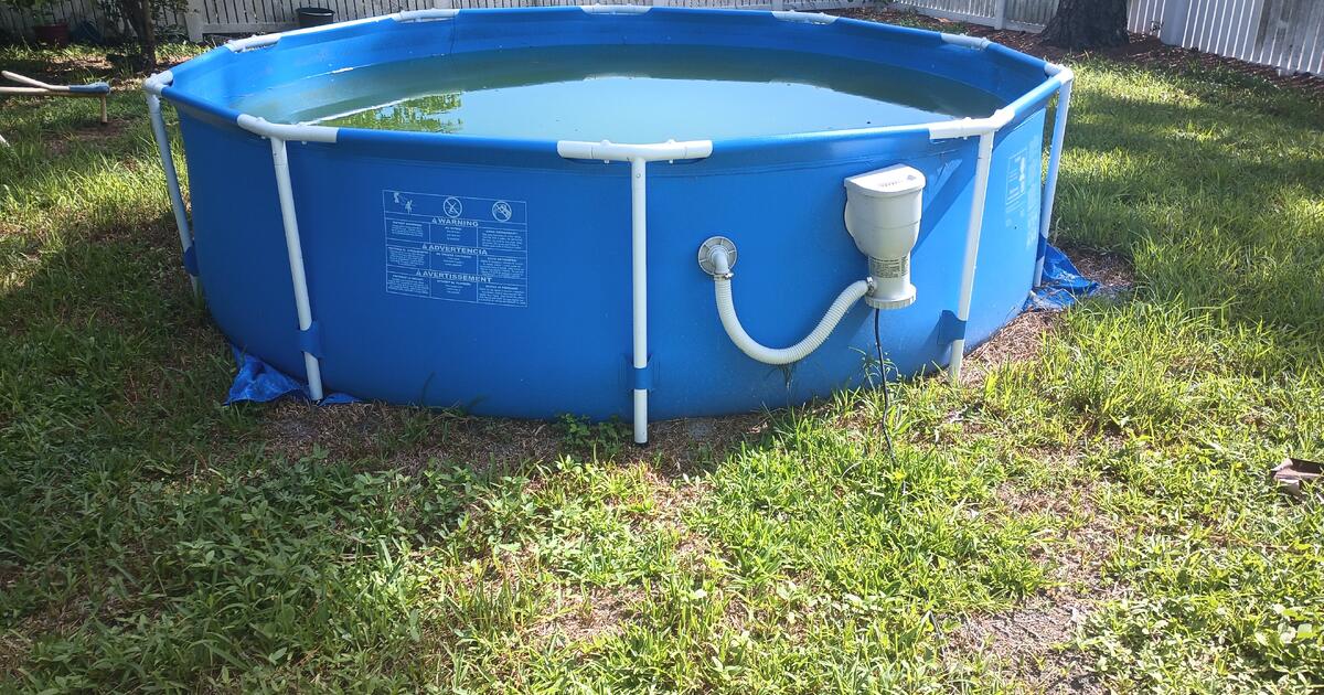 10ft Long 3ft Deep Pool With Cover for Free in Stuart, FL | For Sale ...