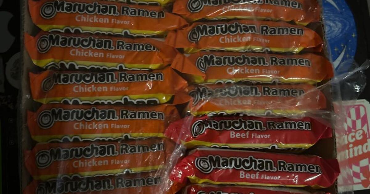 Case of ramen- chicken/beef for Free in Sacramento, CA | For Sale ...