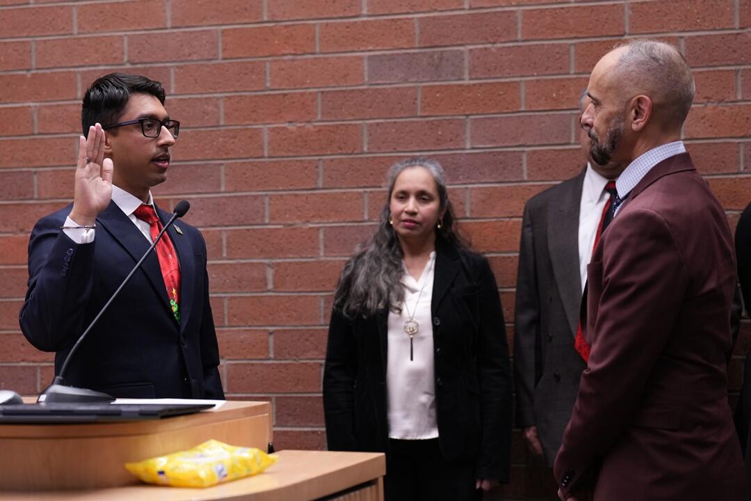 On December 17, the newly elected City Council was sworn in and seated ...