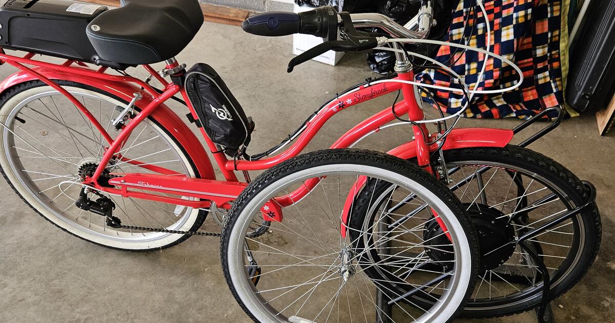 Women's 26 inch Cruiser bike converted into a 48 volt 1000 watt e-bike ...