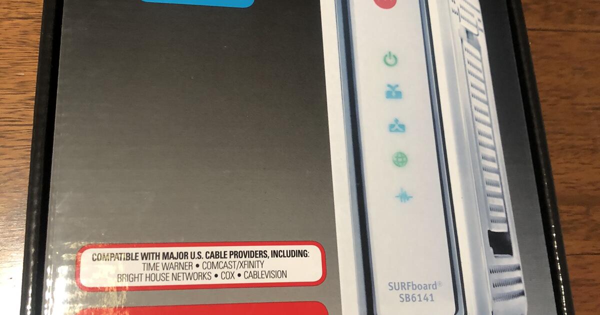 Motorola SB6141 SURFboard eXtreme Cable Modem for $50 in Berkeley, CA ...