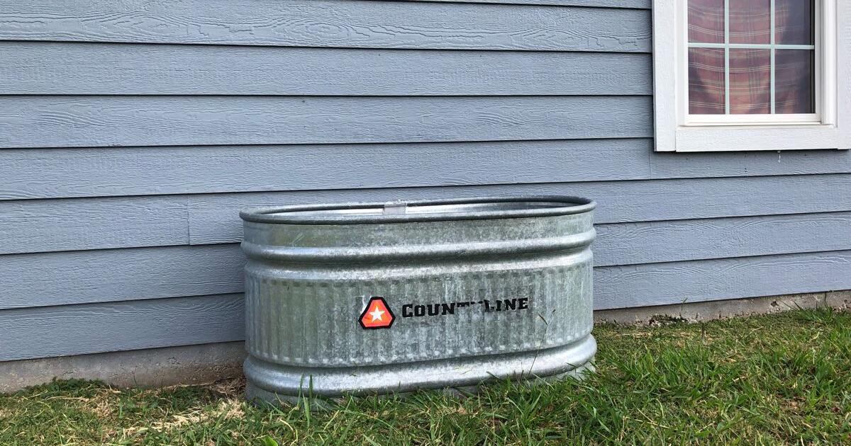 Galvanized tank/planter for $35 in Rockwall, TX | For Sale & Free ...