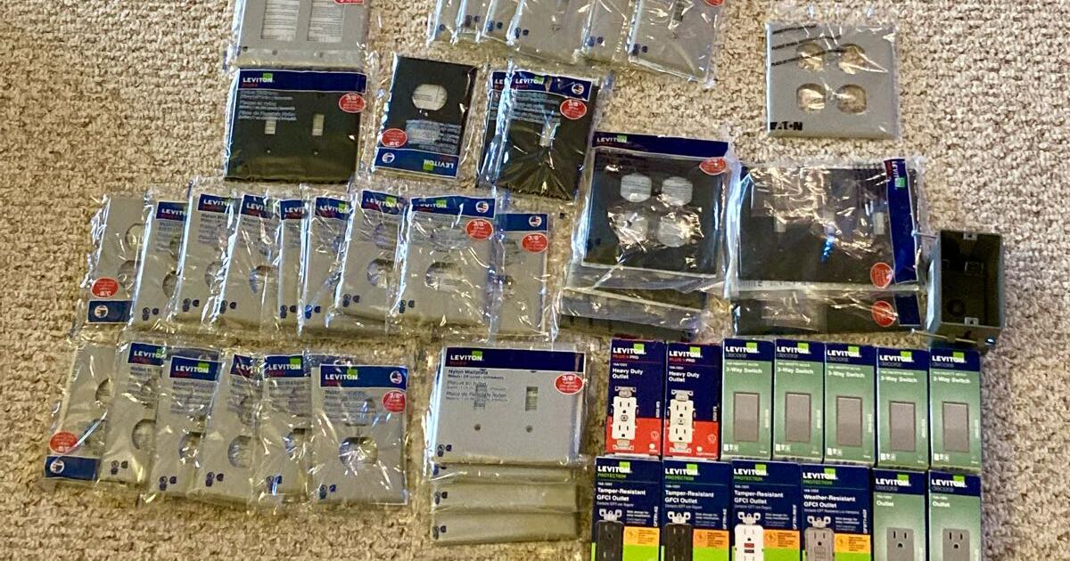 Lot of Electrical Items GFI, Switches, Outlets for $100 in Loudon, TN ...