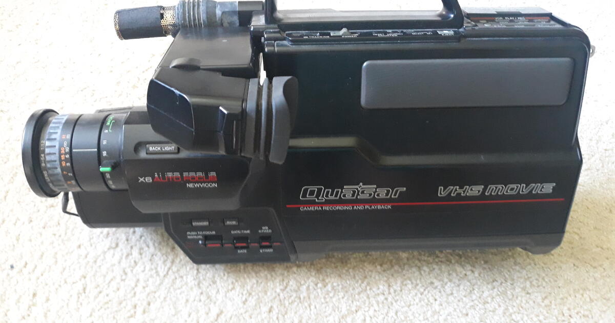 Vintage Quasar VHS Movie Camcorder for $25 in Kettering, OH | For Sale ...