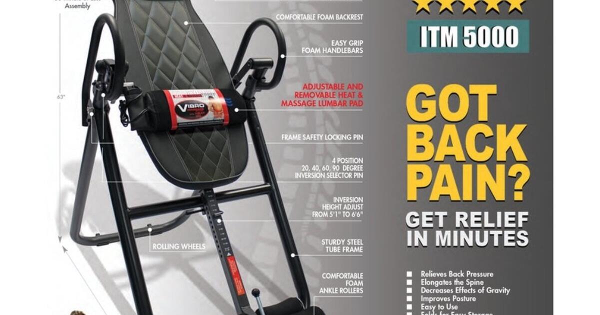 body vision inversion Table for $100 in Phoenix, AZ | For Sale & Free ...