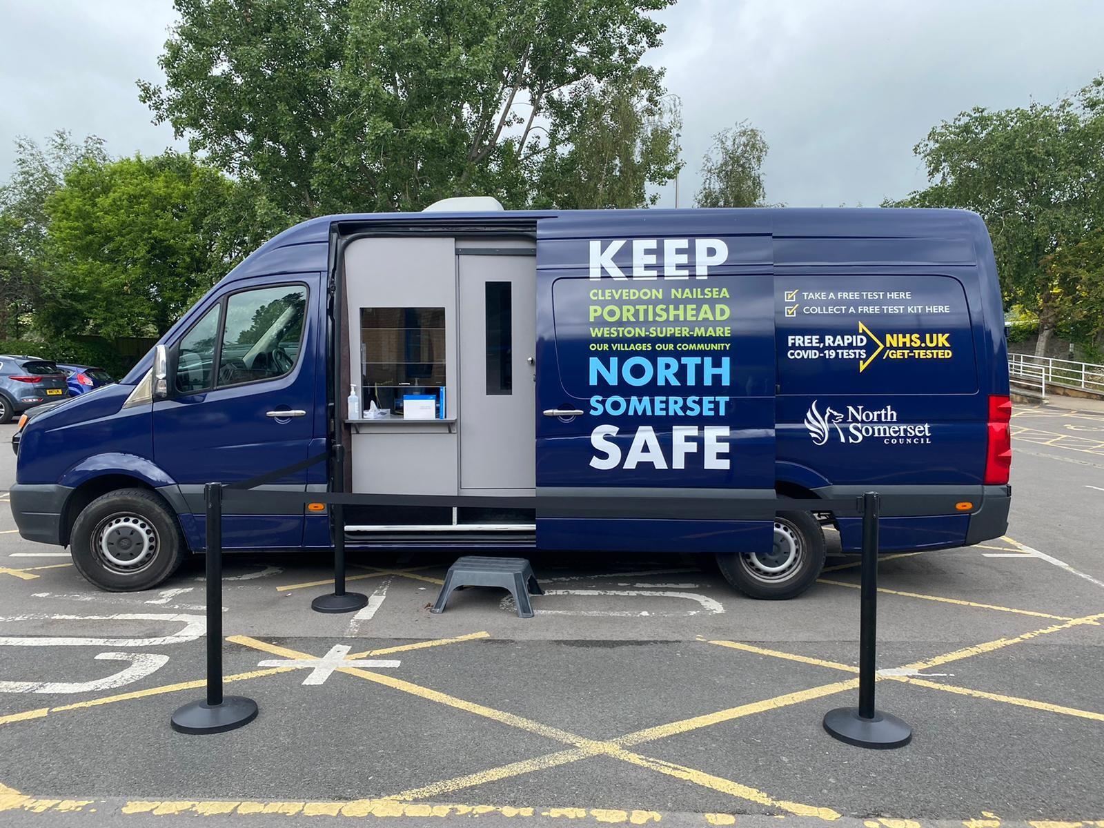 Help stop the spread - mobile testing unit visiting Pill on Wednesday ...