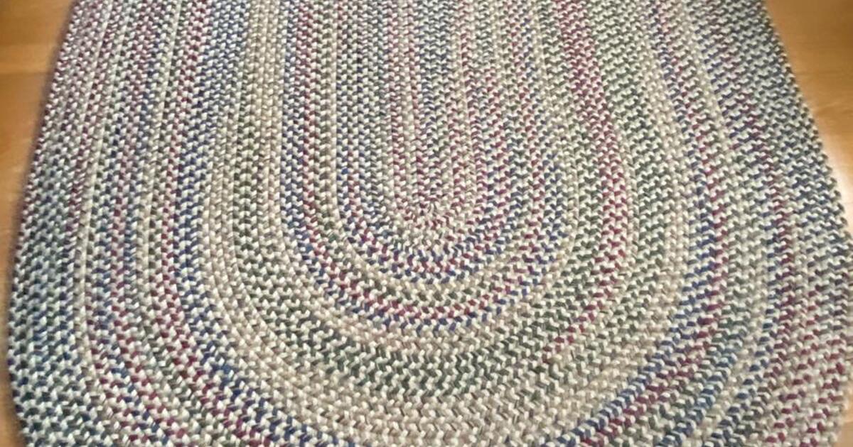 5’ x 8’ Multi-Colored Braided Rug for $75 in Powder Springs, GA | For ...