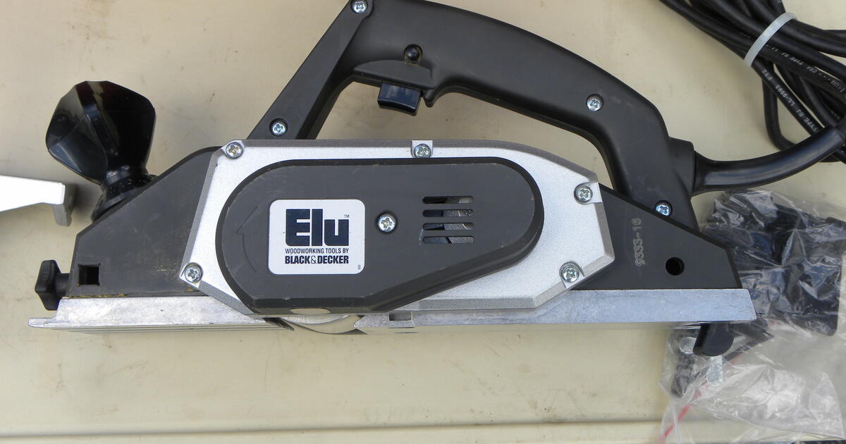 SWISS Made ELU Black And Decker Handheld Electric Planer # 3375 for $65 ...