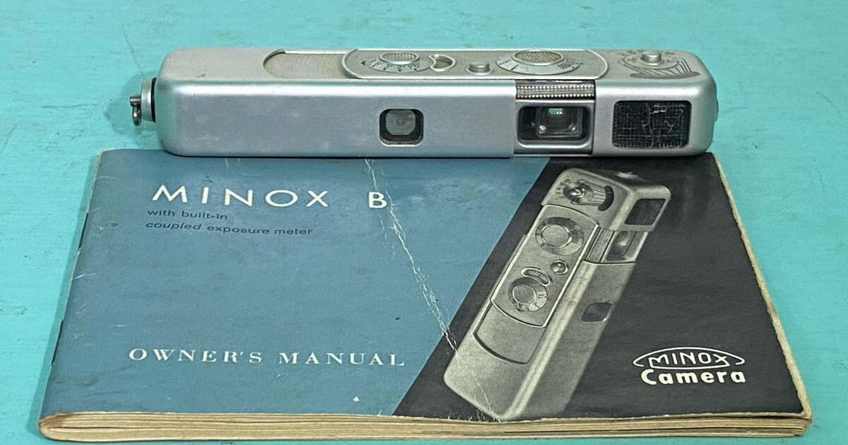 Vintage Minox B Camera with original owner’s manual for $50 in Savannah, GA | Finds — Nextdoor