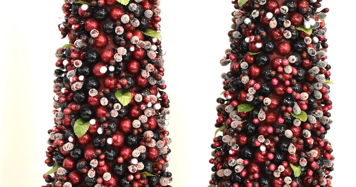 FAUX CRANBERRY TREES (PAIR) for $20 in Pittsboro, NC | For Sale & Free ...