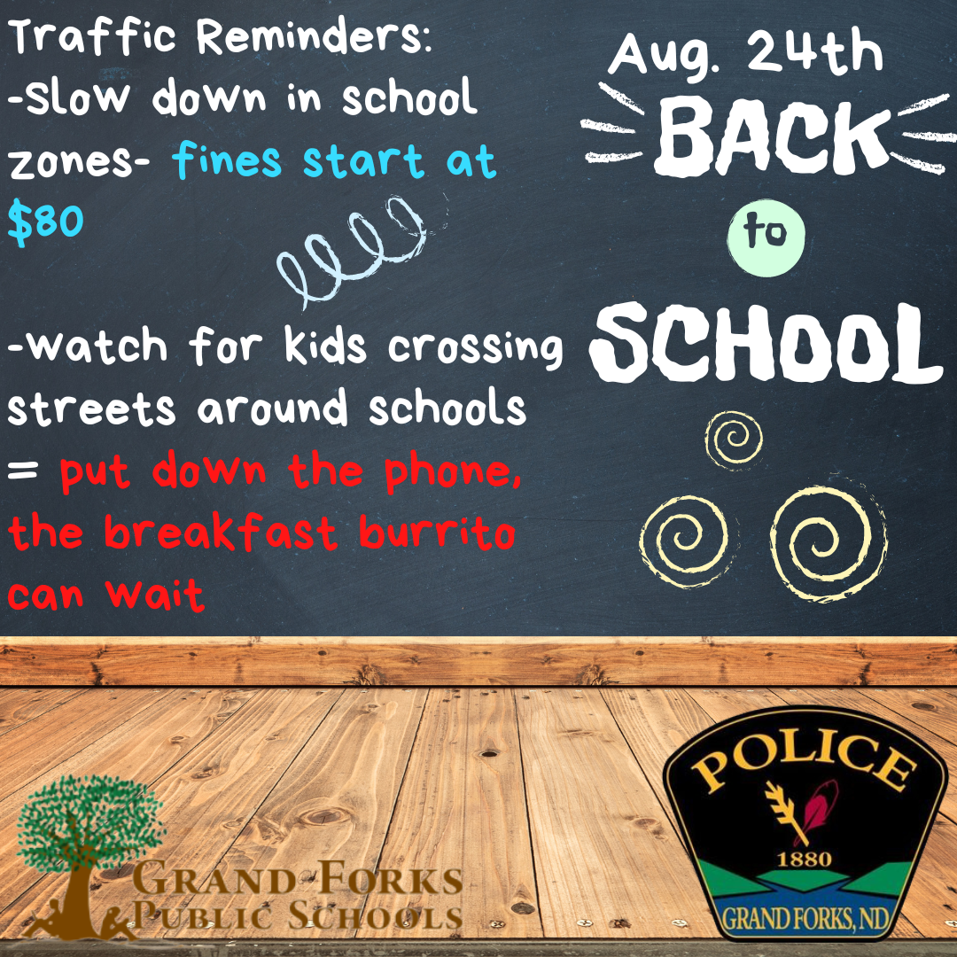 Traffic Tuesday (Grand Forks Police Department) — Nextdoor — Nextdoor