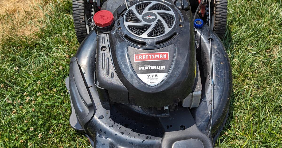 Craftsman Self-propelled Lawn Mower W/Electric Start Read Details for ...