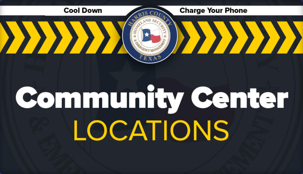 Attention Harris County Residents: Due to the extreme heat following ...